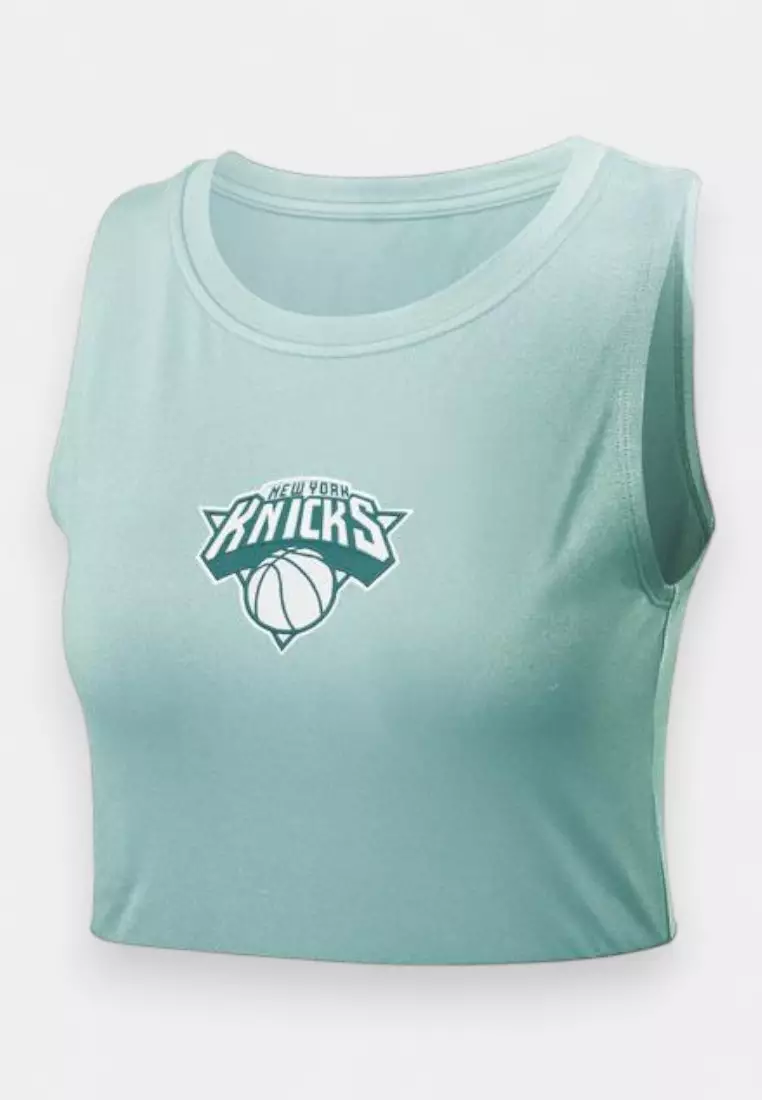 Buy NBA New York Knicks Cropped Tank Top for Women City Edge Collection ...
