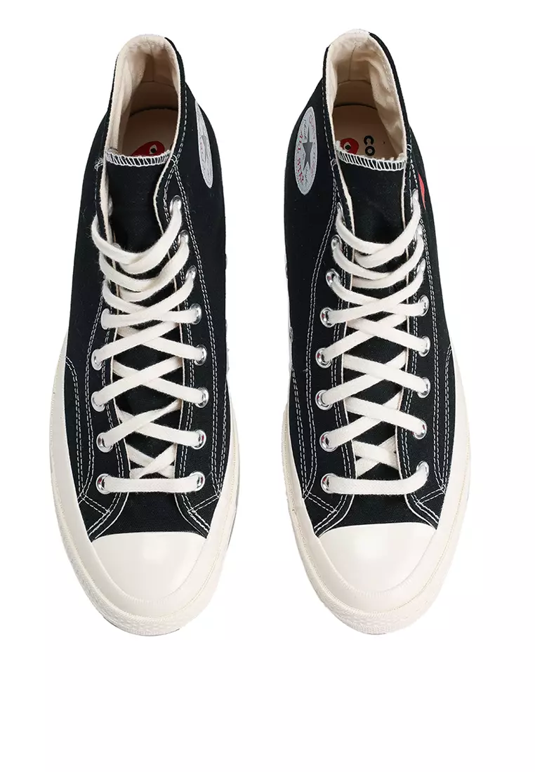 Jual CDG Play Chuck 70 Small Red Heart High-Top Sneakers (ik) Original ...