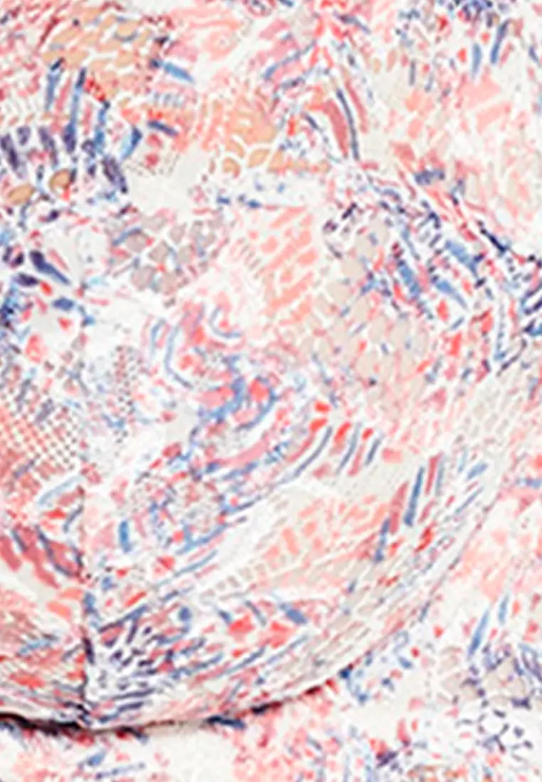 Buy Sans Complexe Arum Mosaïc Underwired Balconette Lace Bra Online ...