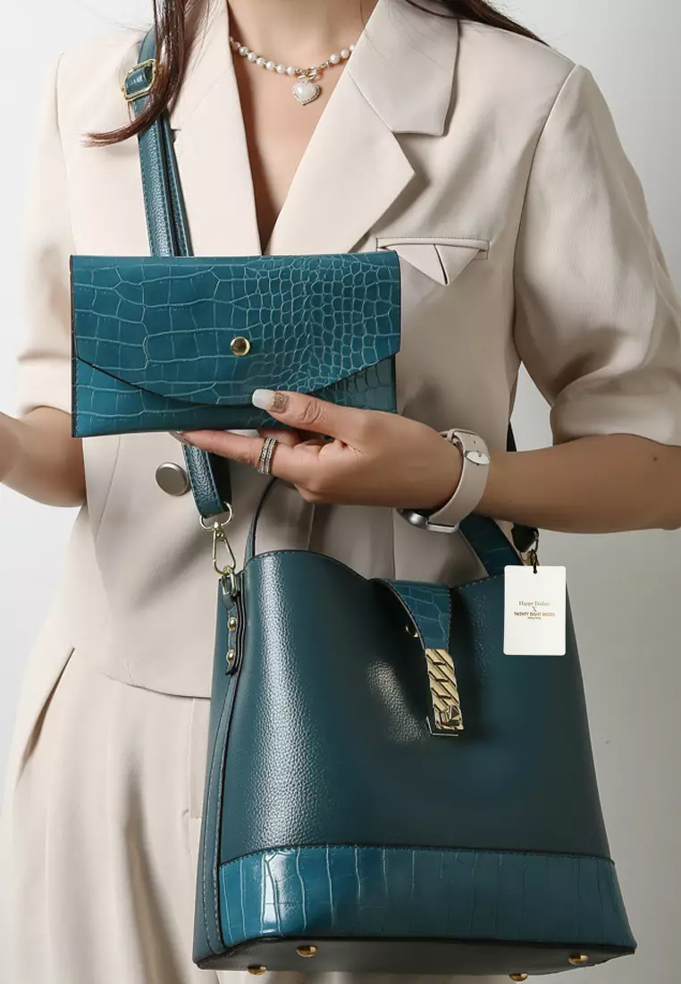 Twenty Eight Shoes Vintage Faux Leather Tote Bags Sets DP8099 2025 ...