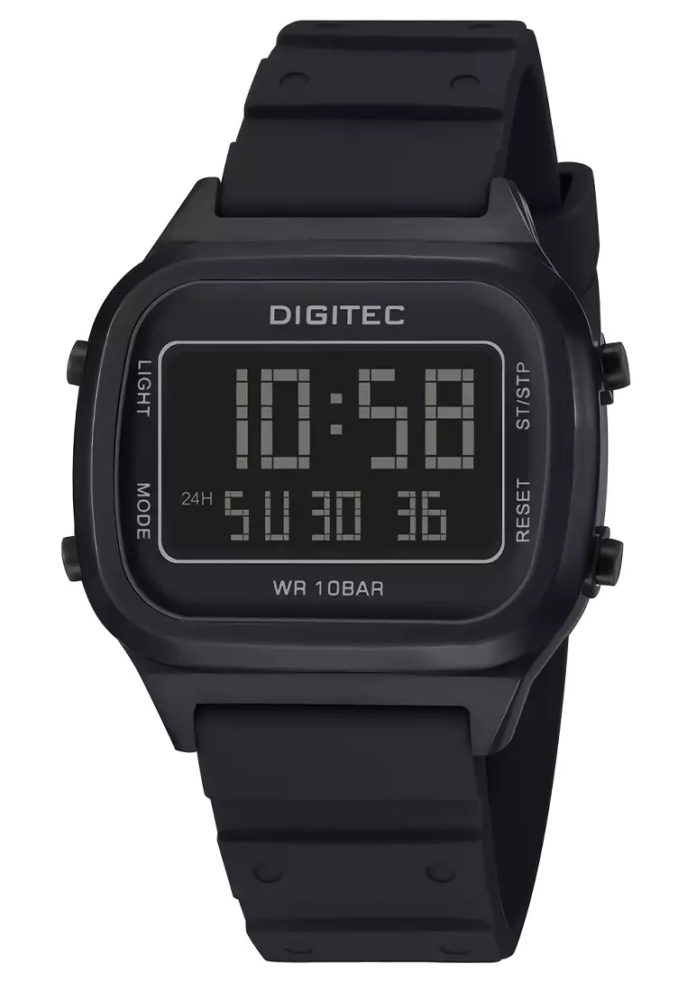 Jual Digitec Digitec Jam Tangan Digital Pria - Black - Silicone Strap ...