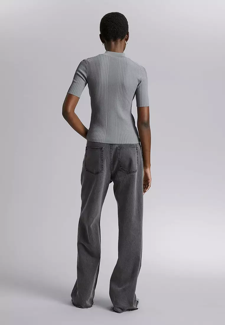 Buy & Other Stories Fitted Mixed Rib Top 2025 Online | ZALORA Philippines