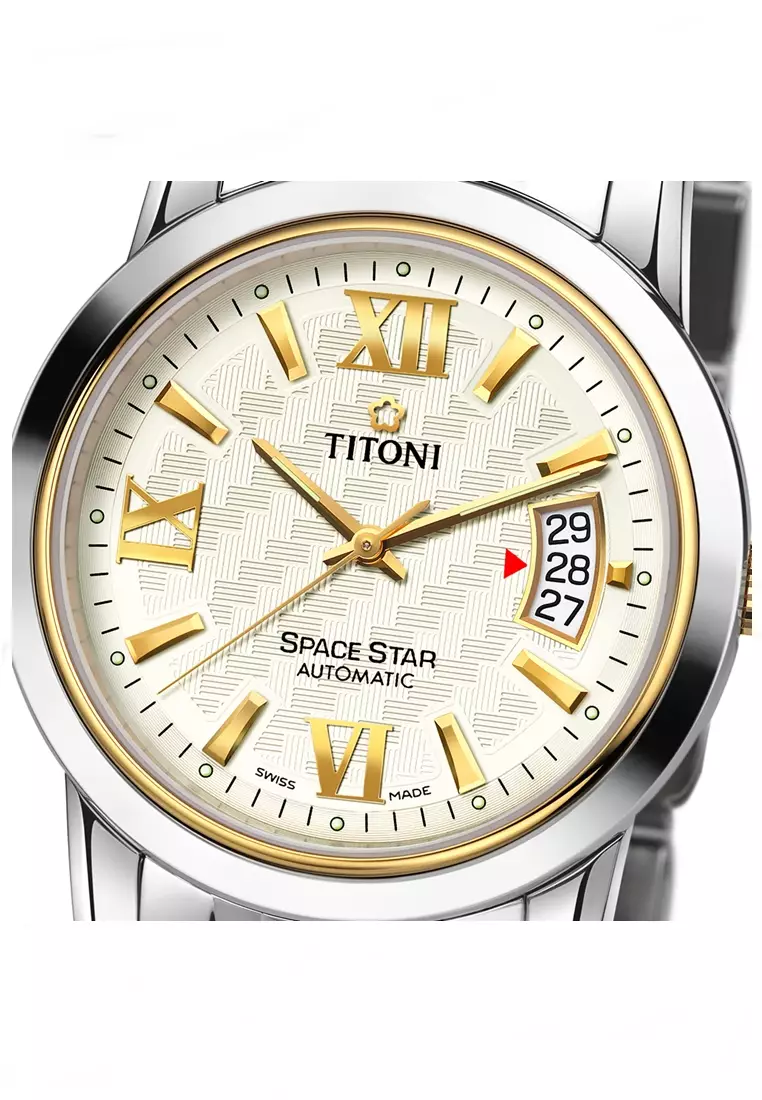 網上選購 TITONI TITONI SPACE STAR 自動男士手錶 (TTI-T-83738SY-342) 2025 系列 | ZALORA香港