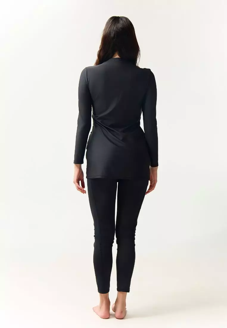 Buy LANUUK LANUUK Diana Modest Swim Dress – Black 2025 Online | ZALORA
