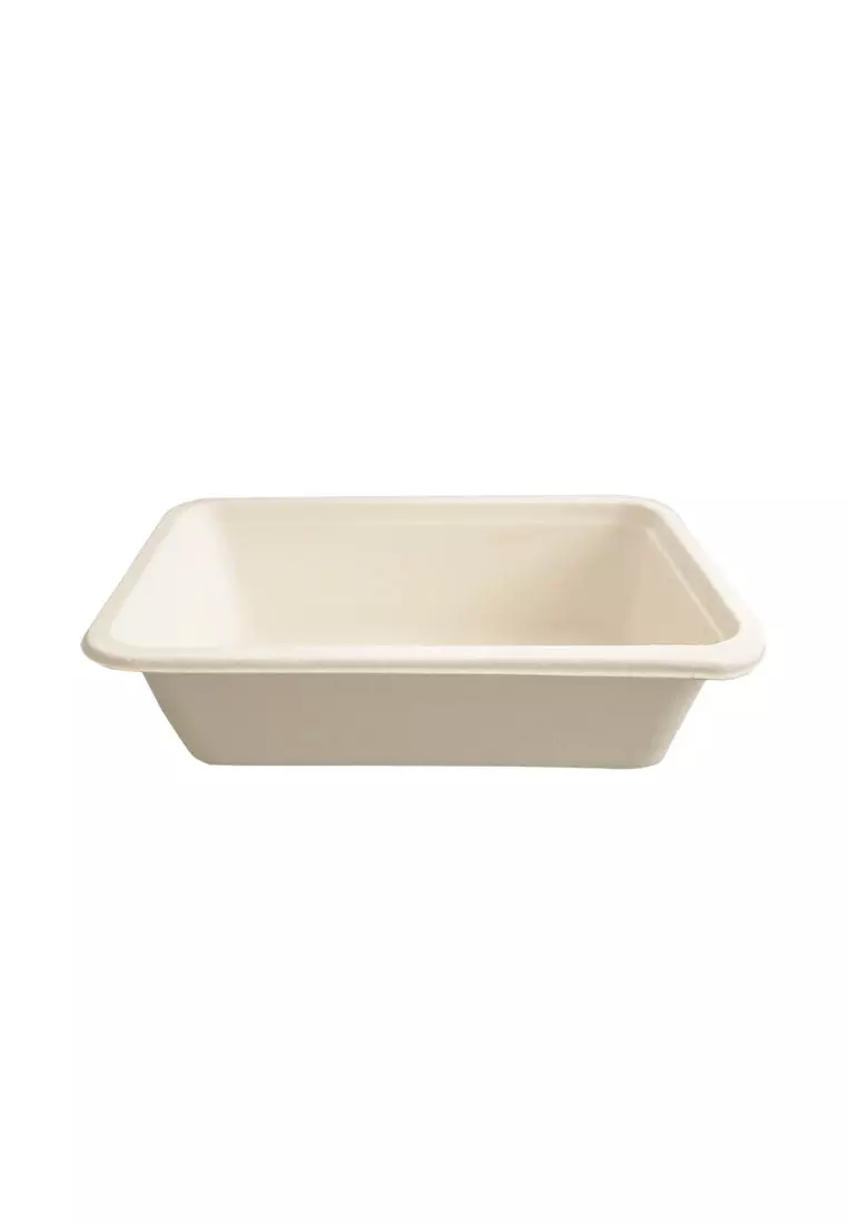 Buy Econtainer Econtainer F670 750ml (with Lid) Sugarcane Bagasse ...