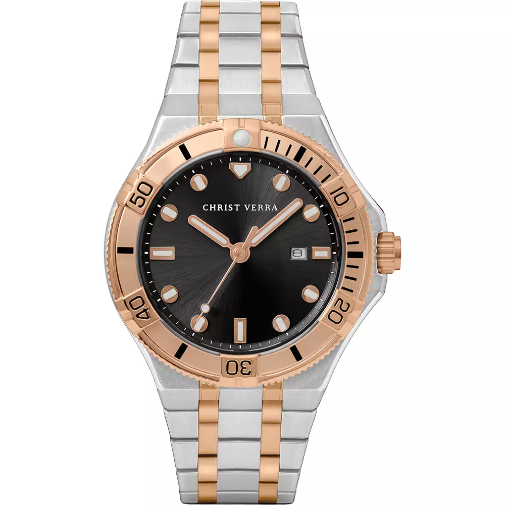 Jual Christ Verra Christ Verra Casual Men's Watches CV 922709G-14 BLK ...