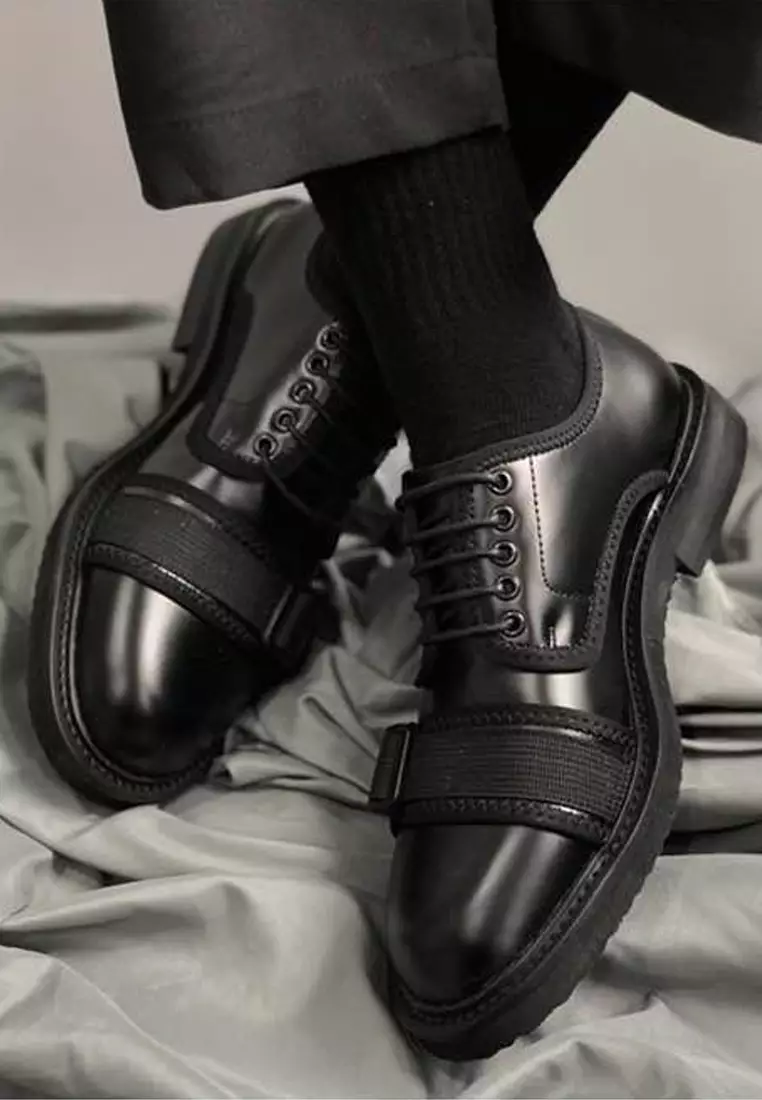 Buy Twenty Eight Shoes Darkness Faux Leather Derby Shoes F82 Online ...