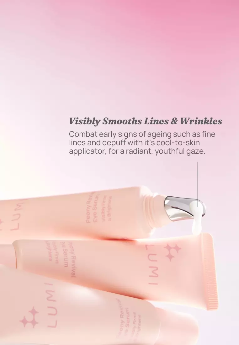 Buy Lumi Beauty LUMI Peony Revival Eye Serum (20ml) Online | ZALORA ...