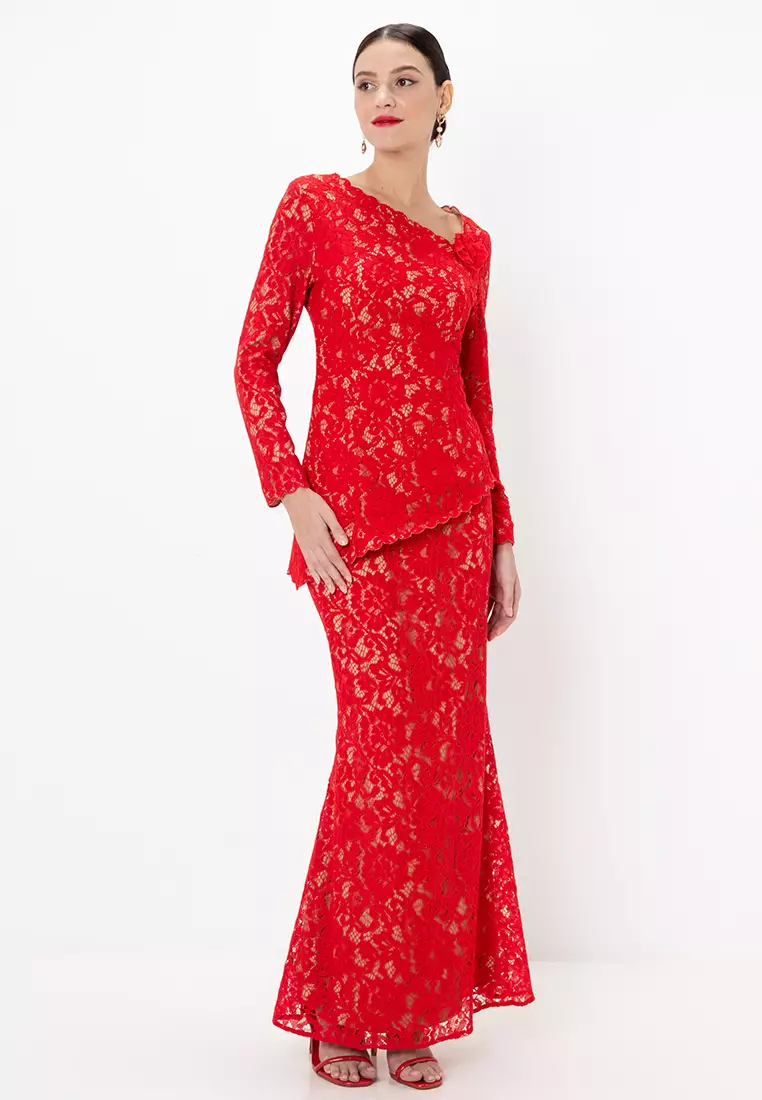 Buy Syomirizwa Gupta SIMONE Kurung Online | ZALORA Malaysia