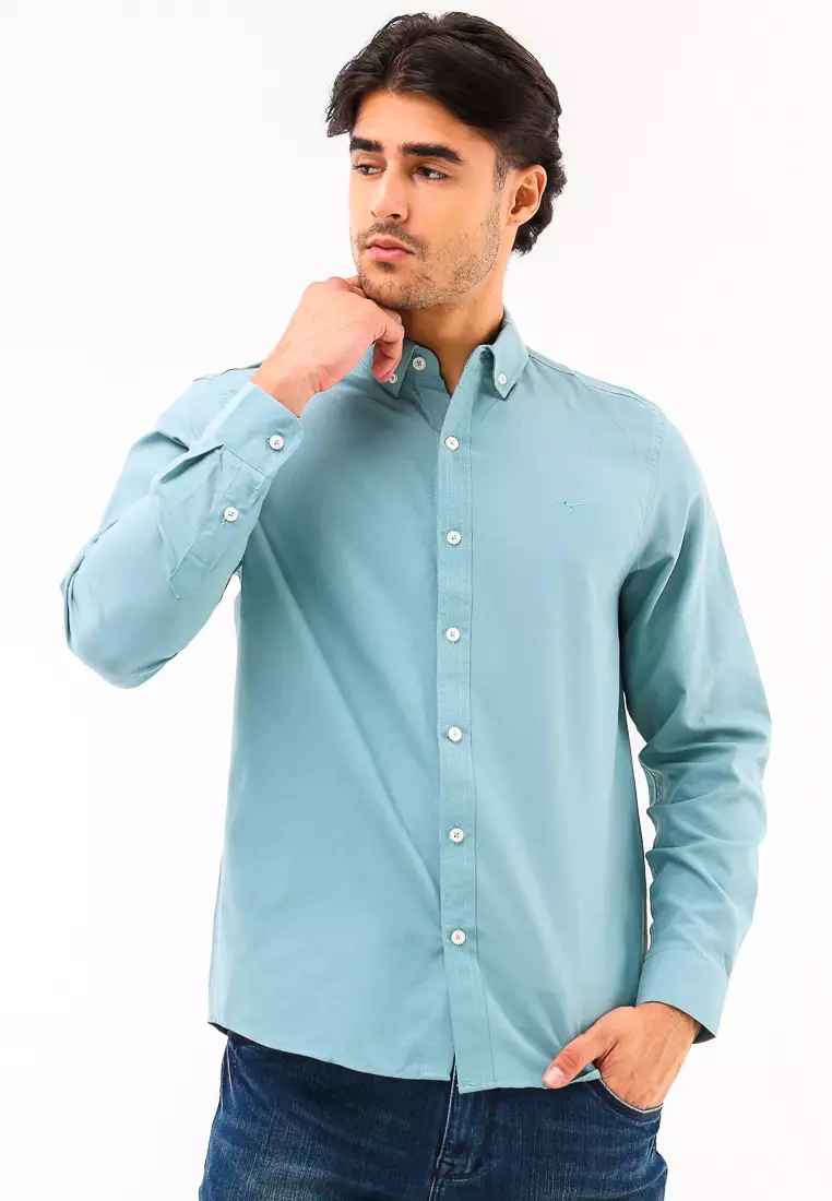 Long Sleeve Plain Shirts For Men | ZALORA Philippines