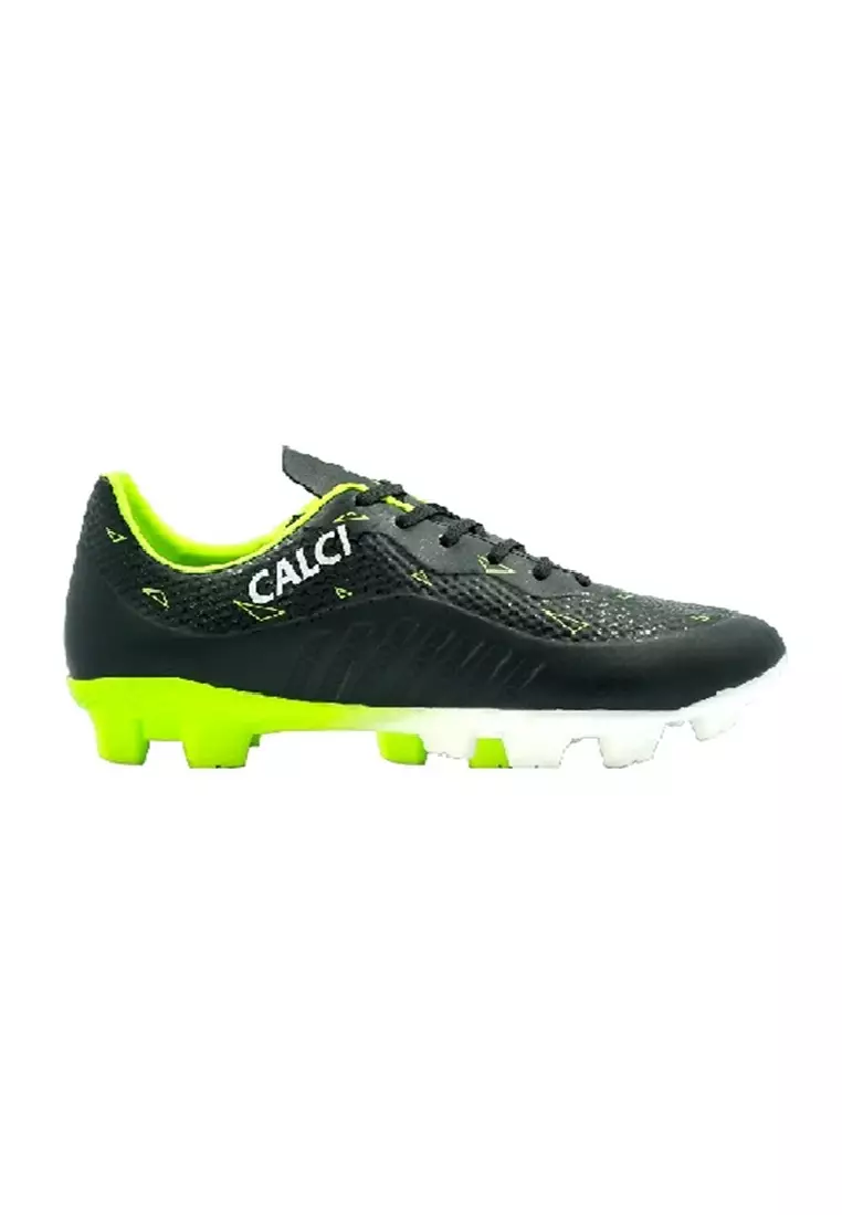 Jual Calci Calci Sepatu Bola Soccer Basilisk SC - Black Neon Original 2024 | ZALORA Indonesia