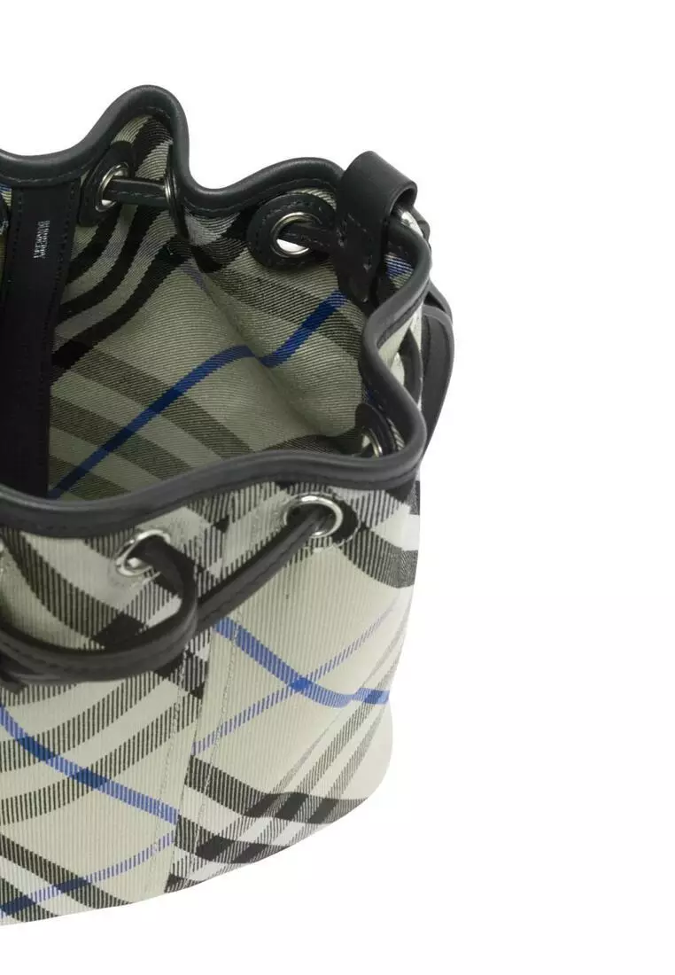 Buy Burberry Mini Check Bucket Bag/crossbody Bag 2025 Online | ZALORA