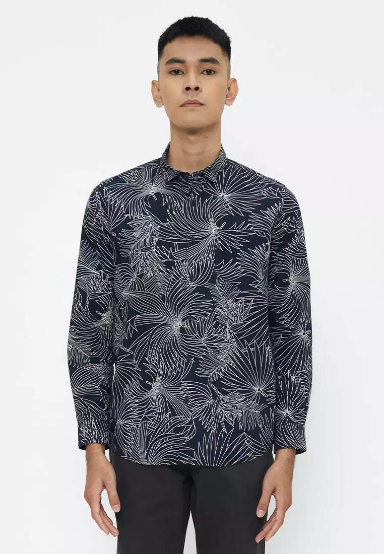 Jual Manzone MANZONE - Kemeja Lengan Panjang Pria Clifford Modern Fit ...