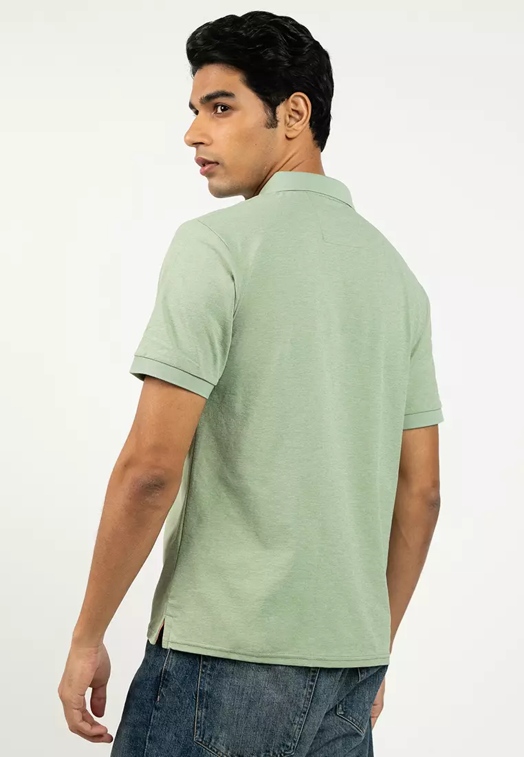 Buy Fidelio Textured Polo Shirt 2025 Online | ZALORA Philippines