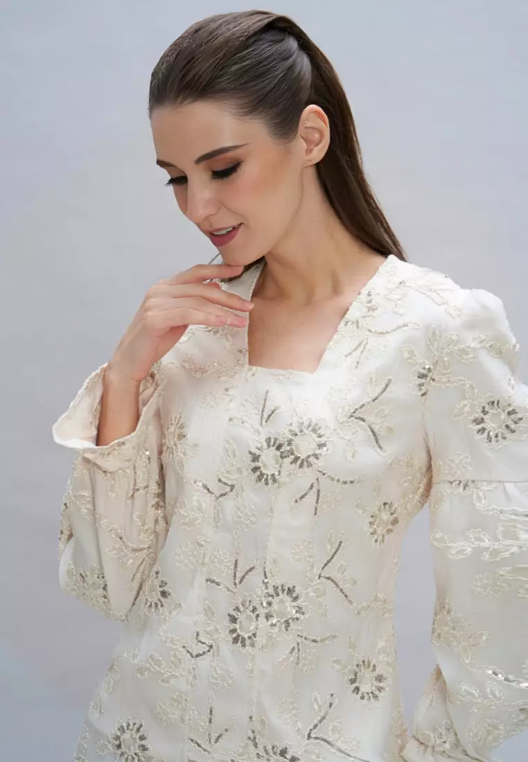 Buy Loveaisyah Brokat Long Kebaya & Brokat Maxi Skirt 2025 Online | ZALORA