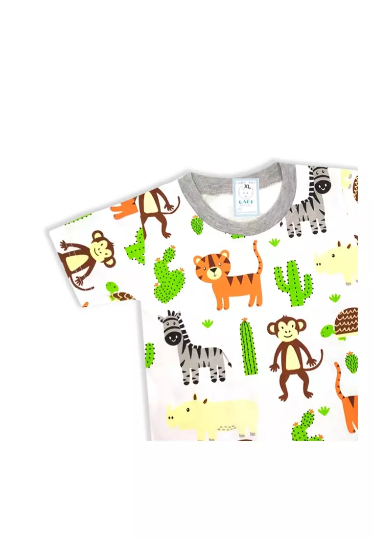 Jual WAKAKIDS Wakakids Baju Atasan Lengan Pendek Bayi Anak Laki Laki dan Perempuan Unisex Full ...