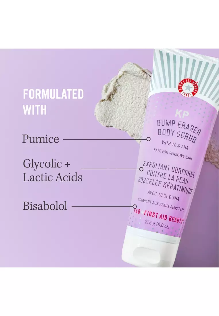Buy First Aid Beauty FAB KP Bump Eraser Body Scrub 10% AHA 56.7g Online ...