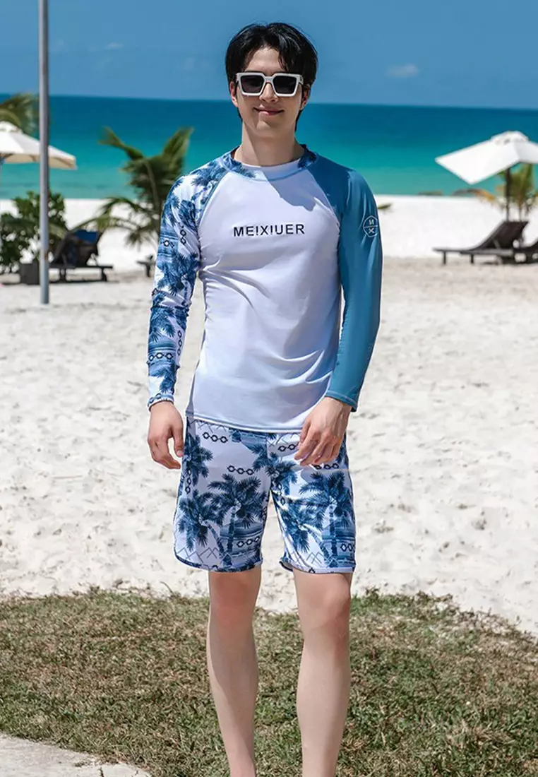 Buy LYCKA LLL3052 Korean Style Men Rash Guard 3-Pieces Set Multi 2025 ...