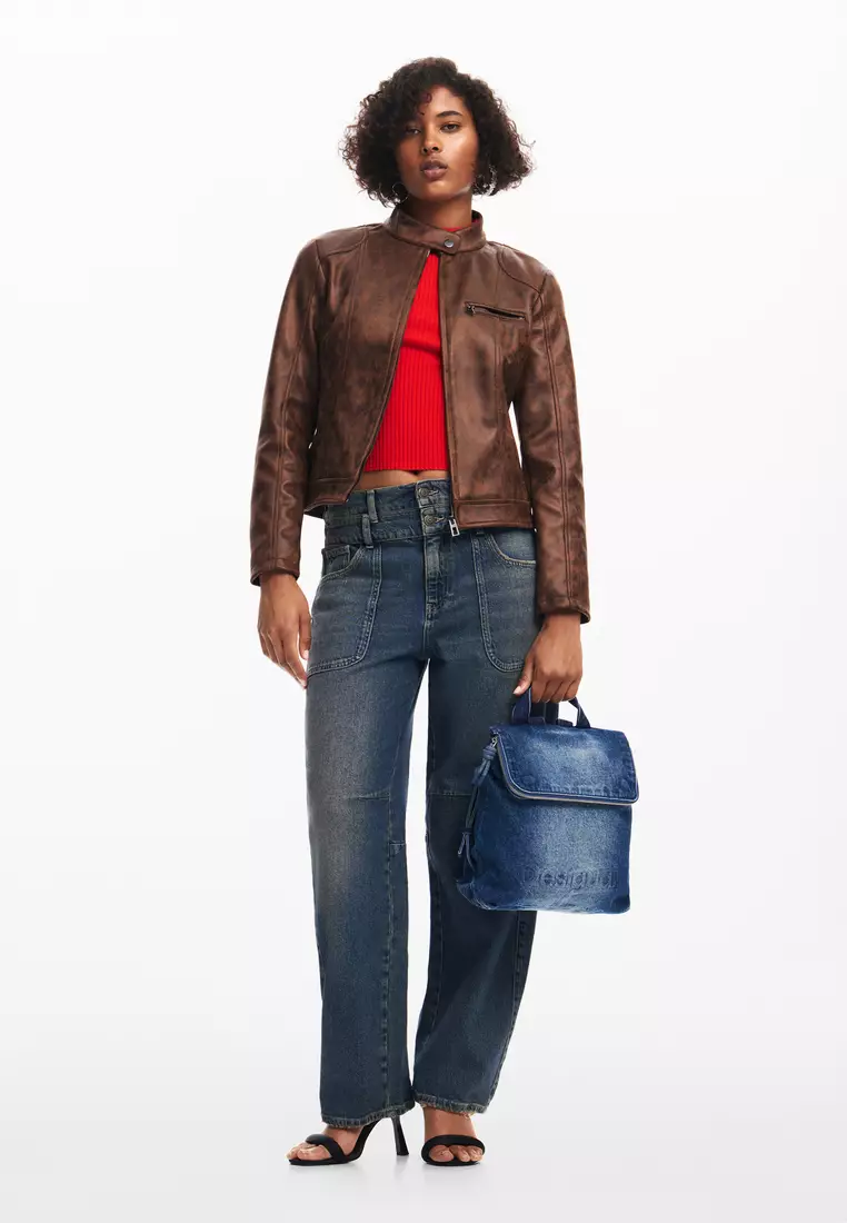 Buy Desigual Denim backpack S 2025 Online | ZALORA Philippines