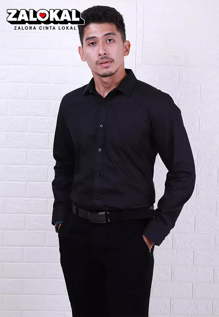 Jual Pierre Gruno Kemeja Formal Slimfit D324J01 Original 2025 | ZALORA ...