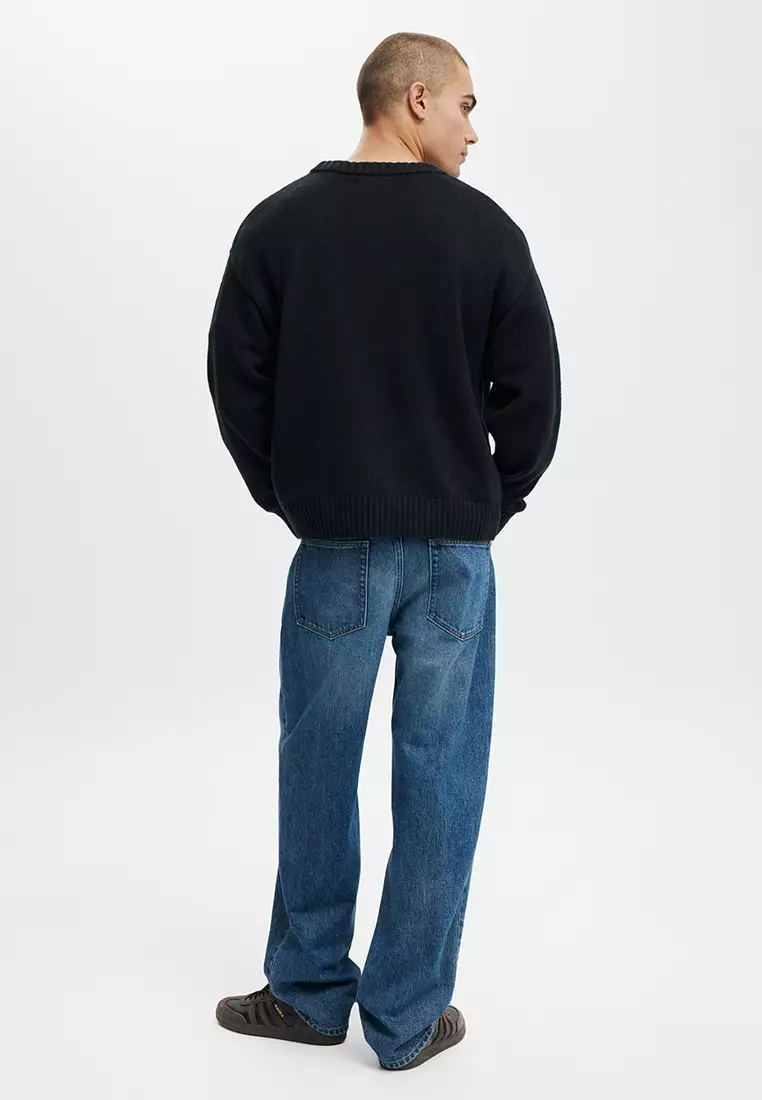 Buy Cotton On Baggy Jeans Online | ZALORA Malaysia