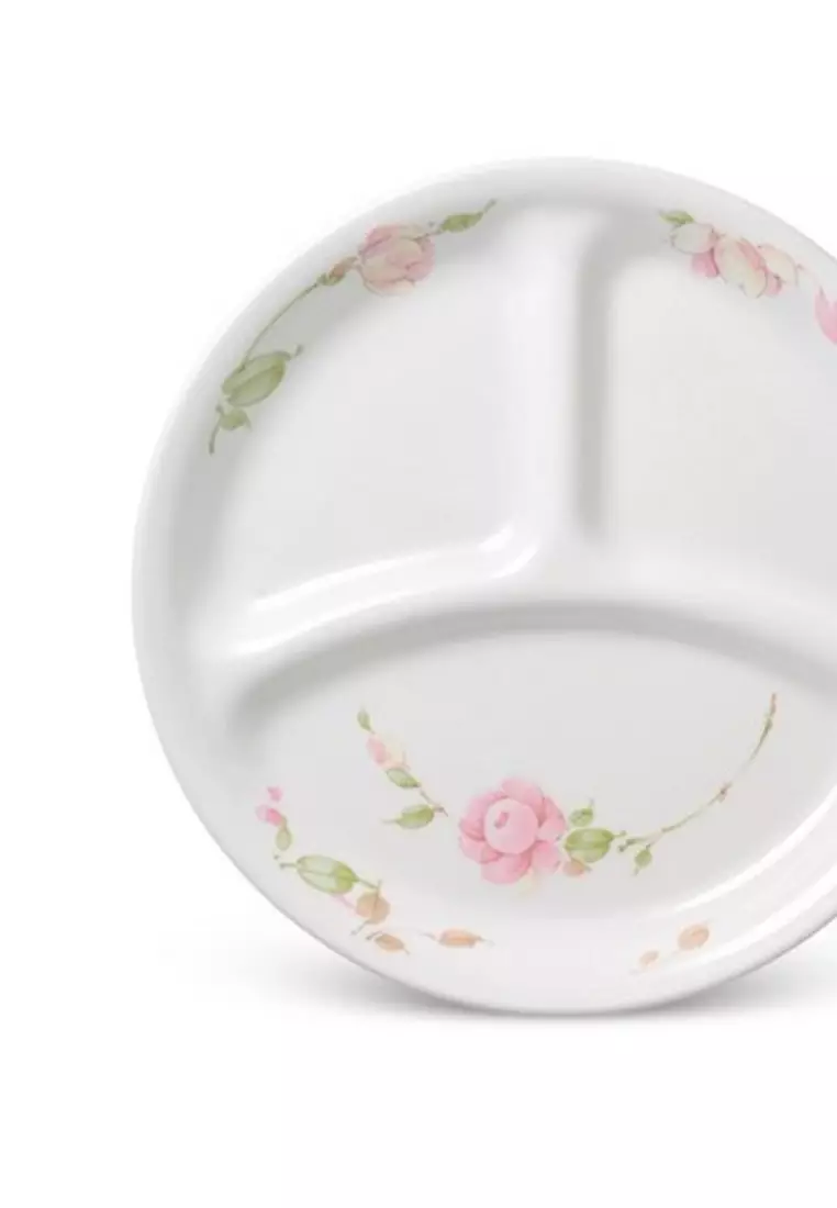 Buy Corelle Corelle 21cm Vitrelle Tempered Glass Divided Dish - Country ...