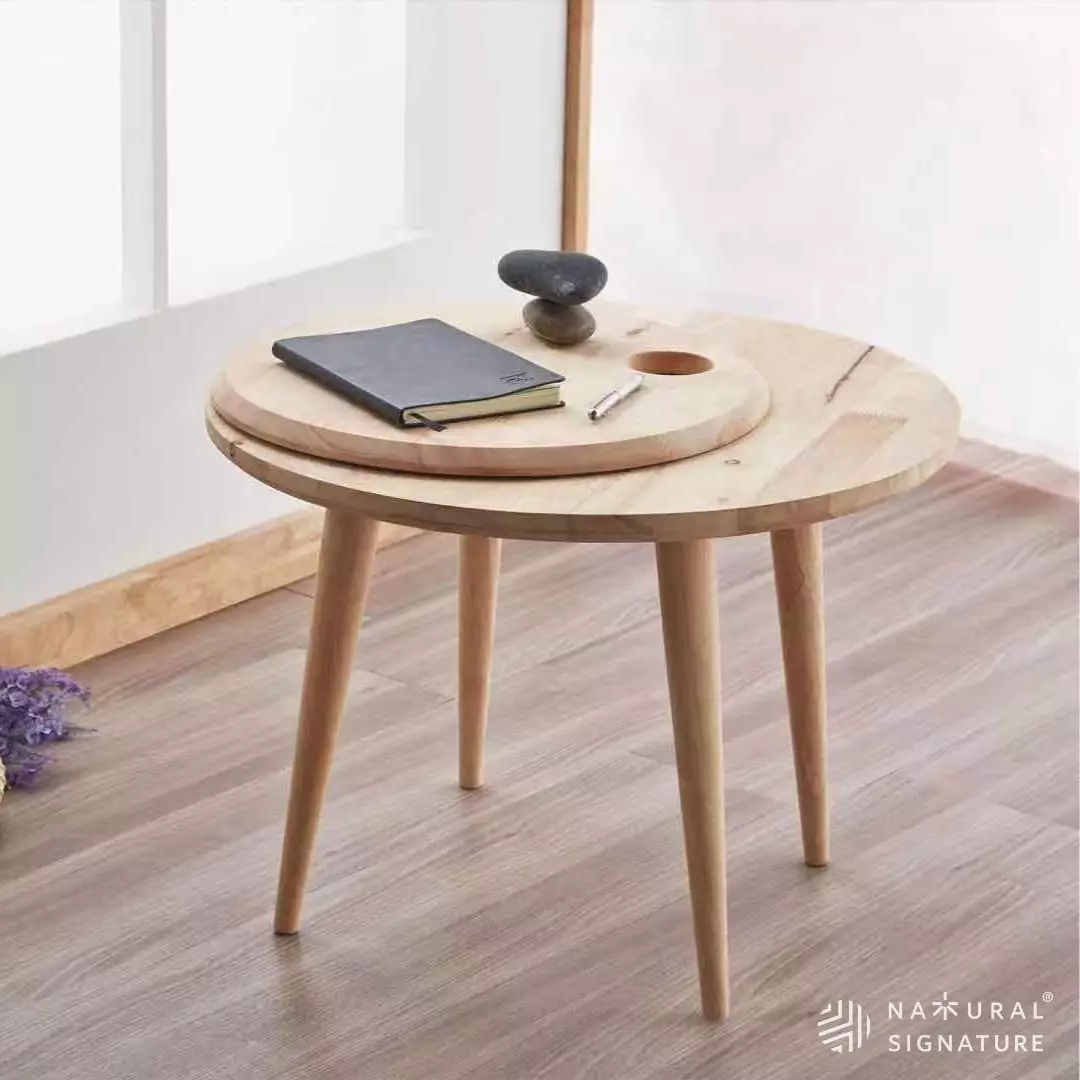 Buy Natural Signature Natural Signature - Geometric Circle Coffee Table ...