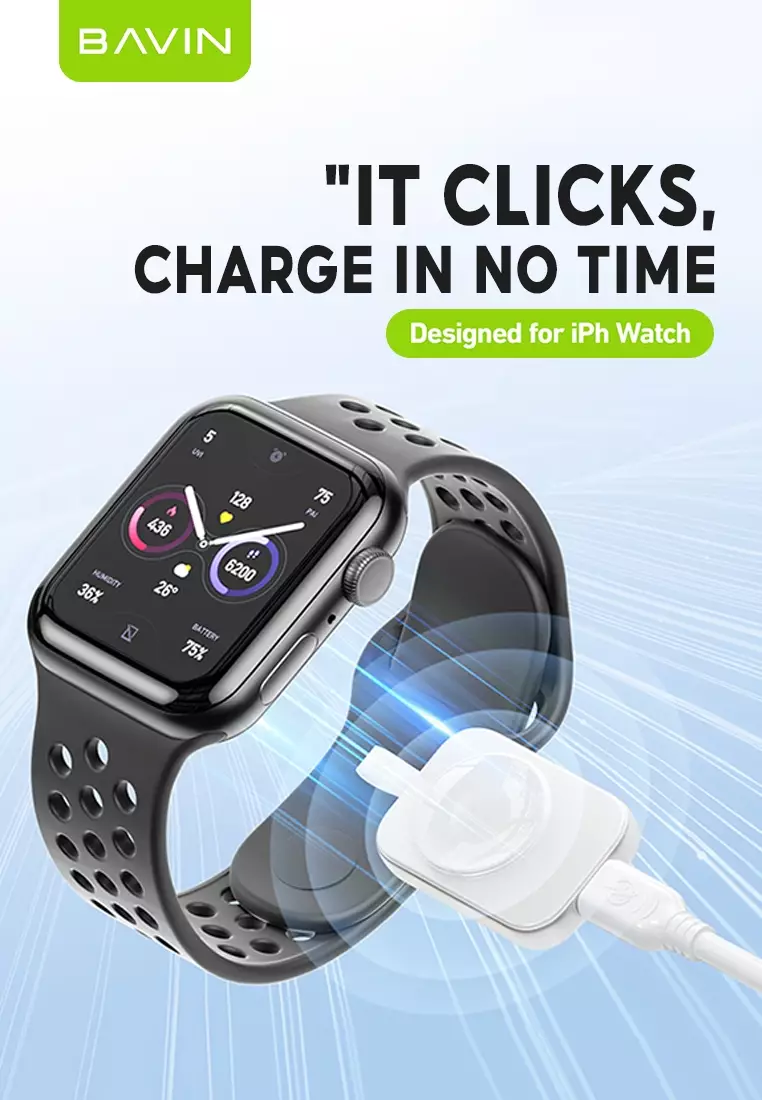 Buy BAVIN CB328 Mini Portable Magnetic Wireless Charger for Smart Watch ...