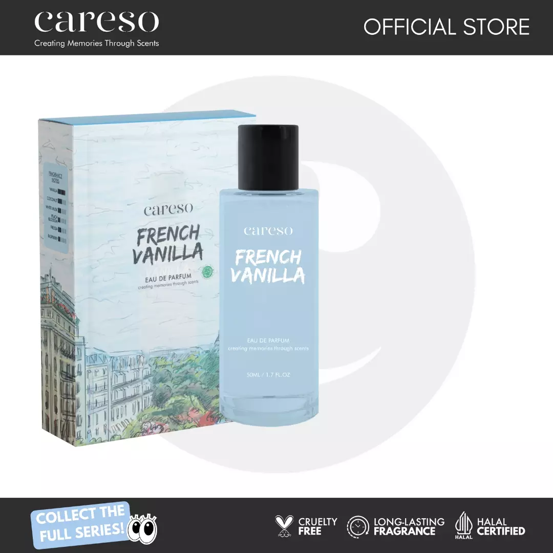 Jual CARESO CARESO - French Vanilla EDP - 50ML Original 2024 | ZALORA ...