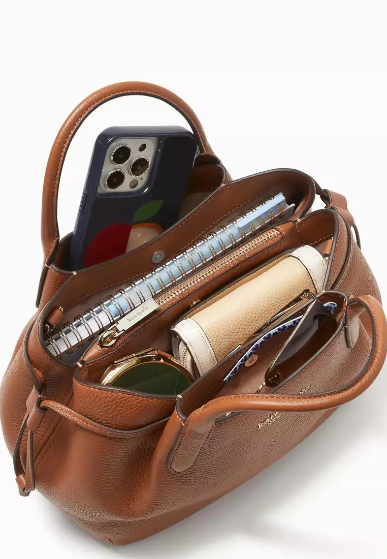 Jual Kate Spade Kate Spade Dumpling Small Satchel Warm Gingerbread ...