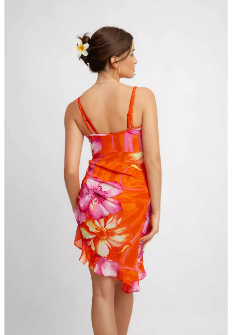 Buy Blackbough Swim Bridget Sheer Sun Dress / Spritz 2026 Online ...