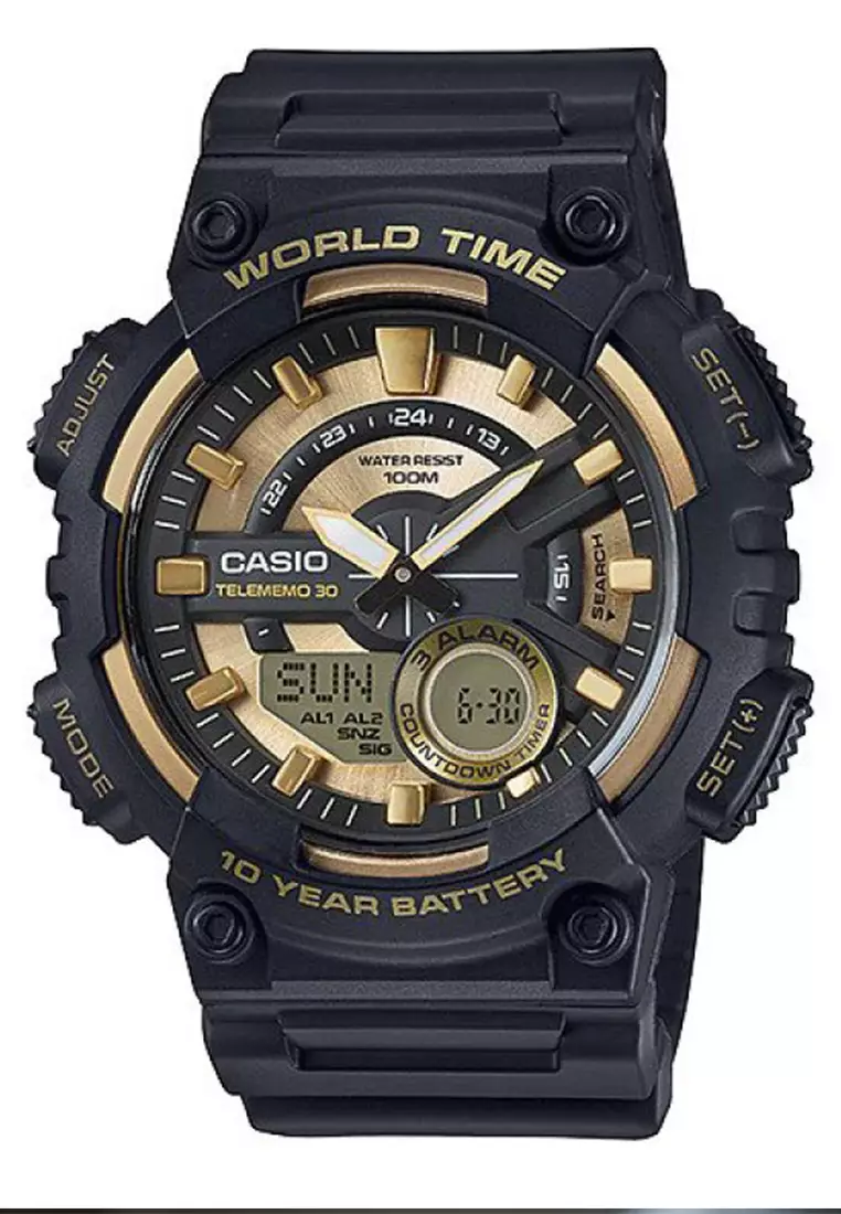 Jual CASIO CASIO AEQ-110BW-9AVDF Original 2025 | ZALORA Indonesia