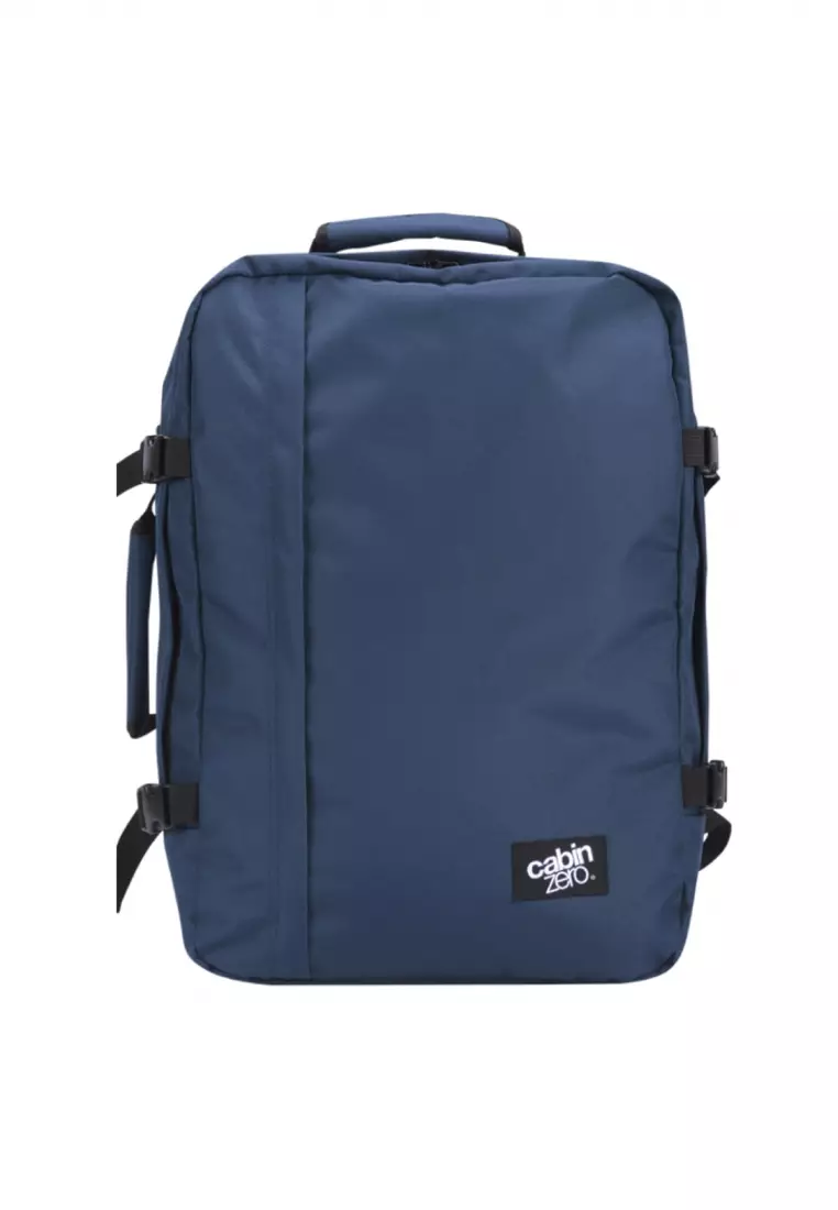 Buy Cabinzero CabinZero Classic Ultra Light Cabin Bag / Backpack With Luggage Trackers 44L (Navy ...