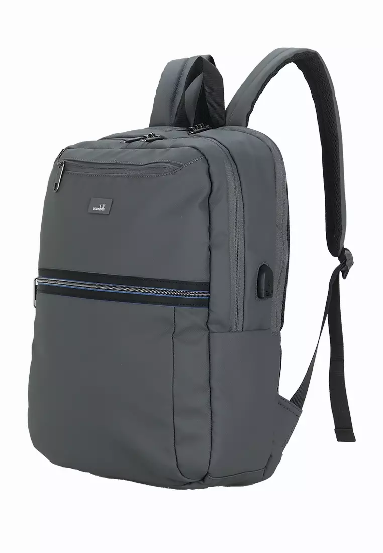 Jual Condotti Condotti Backpack 63145-17 Grey Original 2026 | ZALORA ...