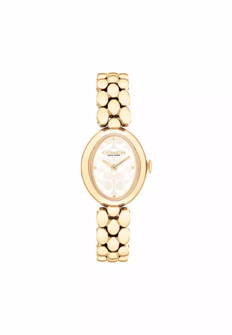 Buy Coach Sammy Women's Watch Ionic Plated Thin Gold Steel Strap ...