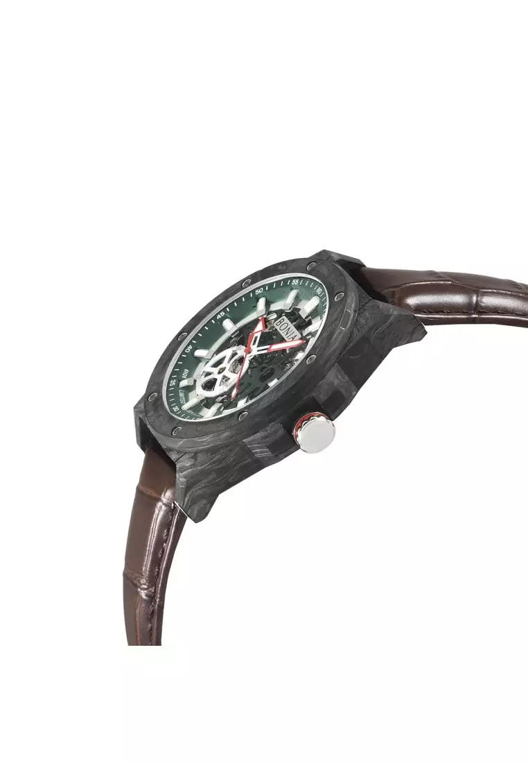 Buy Bonia Watches Men Watch Automatic 2 Straps Set Limited Edition ...