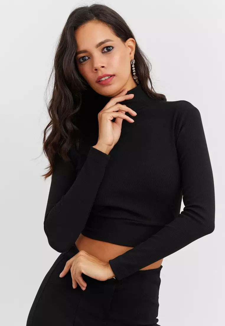 Buy Cool & Sexy Open Back Crop Top 2025 Online | ZALORA