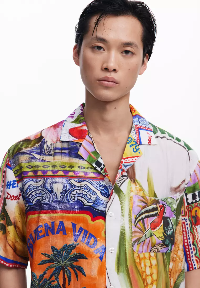 Buy Desigual Desigual Men's Shirts 2025 Online | ZALORA Philippines