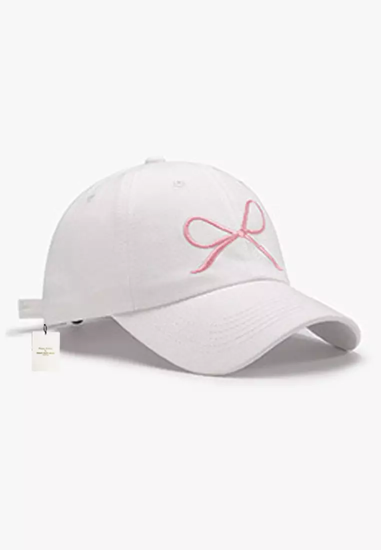 Buy Twenty Eight Shoes Girly Chic Ribbon Cotton Cap JW MC-24A195 Online ...