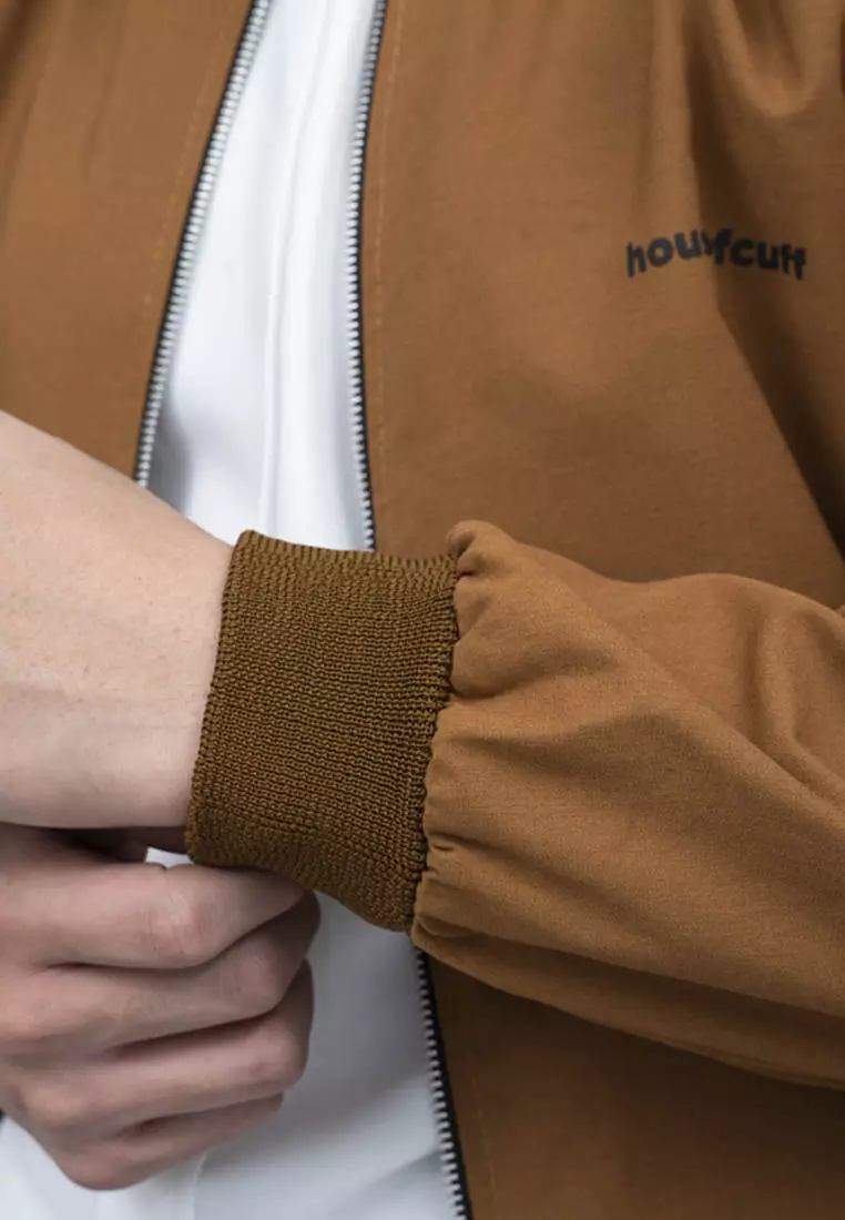 Jual House of Cuff Houseofcuff Jaket Bomber Polos Windbreaker Cokelat ...