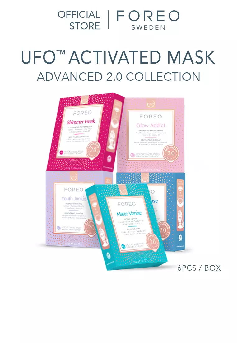 Buy FOREO Foreo UFO Activated Shimmer Freak Masks 2.0 2025 Online | ZALORA
