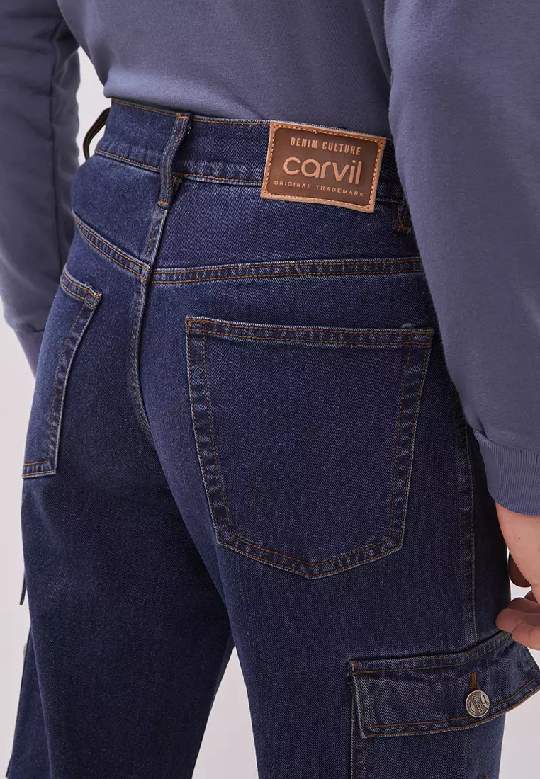 Jual Carvil Carvil Jeans Pria Goji-DB Original 2024 | ZALORA Indonesia