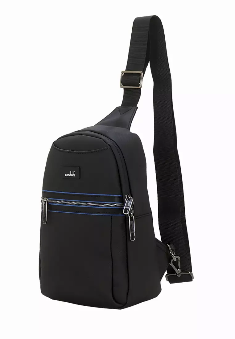 Jual Condotti Condotti Chest Bag 63145-13 Black Original 2025 | ZALORA ...