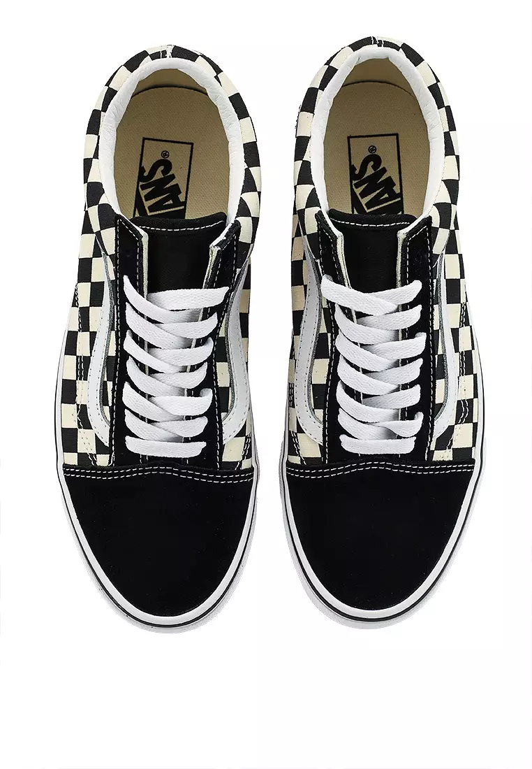 VANS Primary Check Old Skool Sneakers 2025 | Buy VANS Online | ZALORA ...