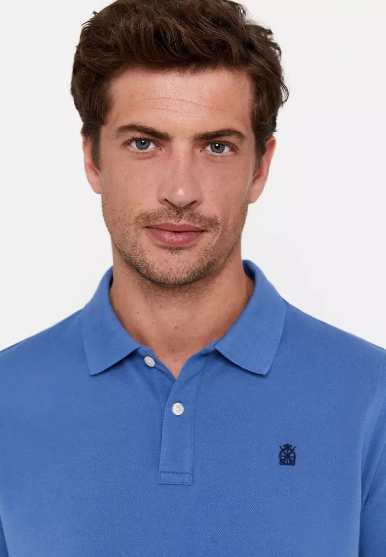 Buy Cortefiel Essential Slim Polo Shirt 2024 Online | ZALORA Philippines