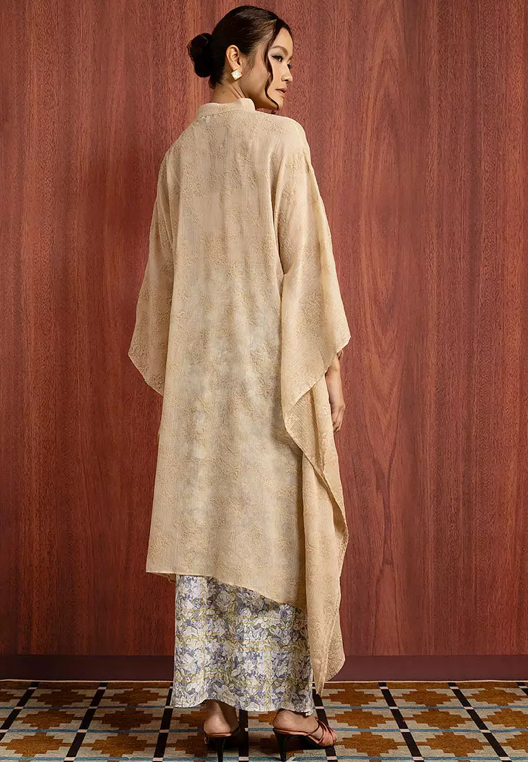 Buy ZALIA BASICS THALIA KAFTAN KURUNG SET 2026 Online | ZALORA Philippines