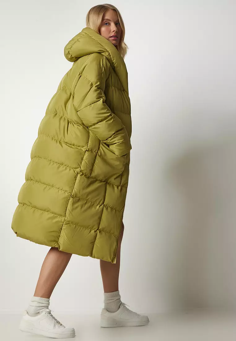 Jual Happiness Istanbul Hooded Long Inflatable Coat Original 2025 ...