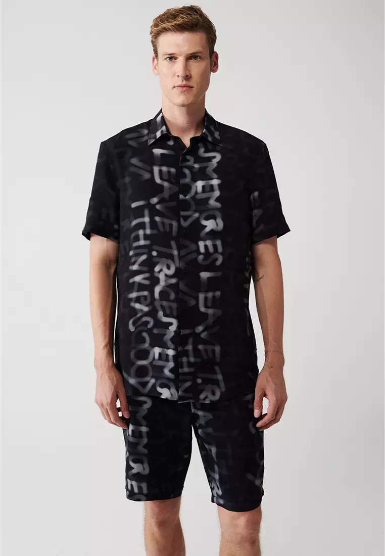 Buy Avva Viscose Regular Fit Shirt Online | ZALORA Malaysia