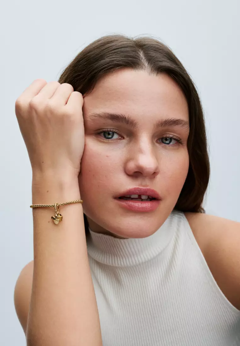 Buy PANDORA Pandora 14k Gold Plated Glow-in-the-dark Firefly Dangle ...