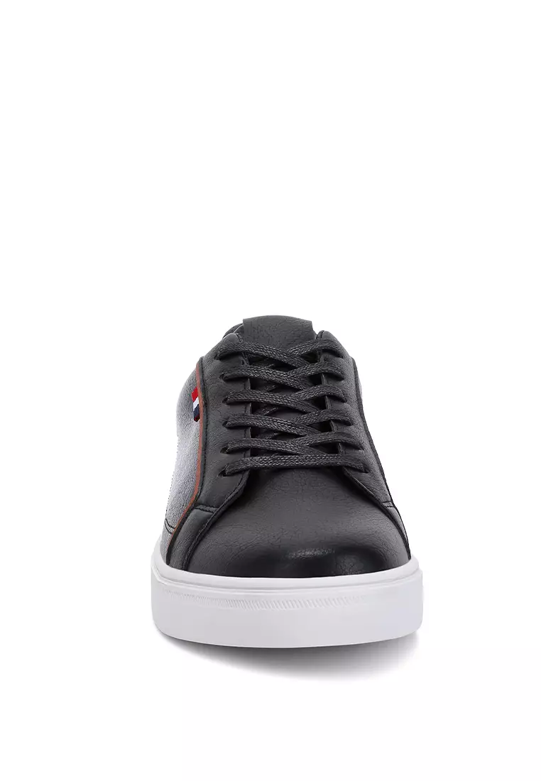 Buy London Rag Men's Low Top Lace-up Sneakers in Black Online | ZALORA ...